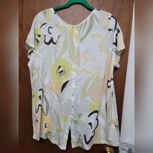 Rachel Zoe | Tops | Preloved Rachel Zoe Linen Top Size X 692 | Poshmark